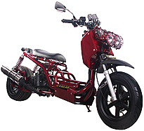 ICE BEAR "MADDOG" 50cc Street Bike with 12" Big Tires Fully Automatic ...